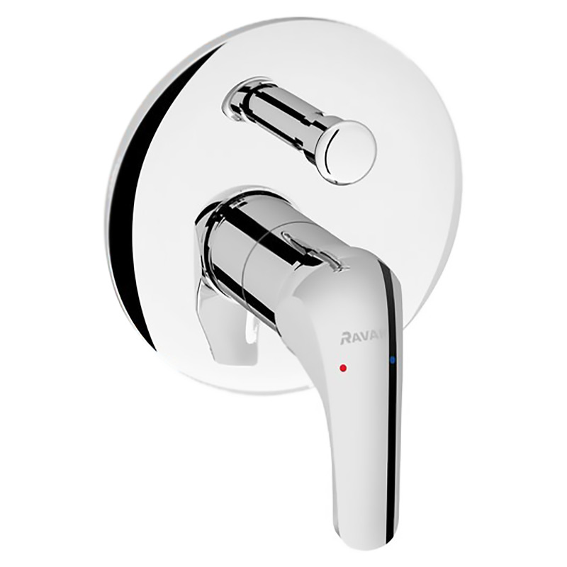 Купить Смеситель для душа скрытого монтажа Ravak RS 065.00 с переключателем X070050 – Sancity