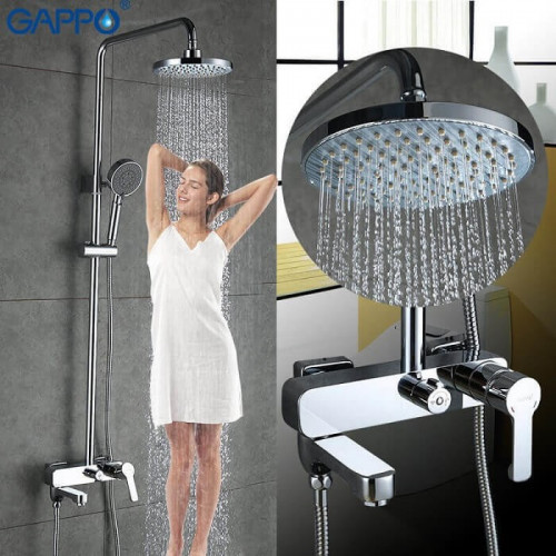 Купить Душевая система GAPPO G2402, излив - переключатель на лейку – Sancity